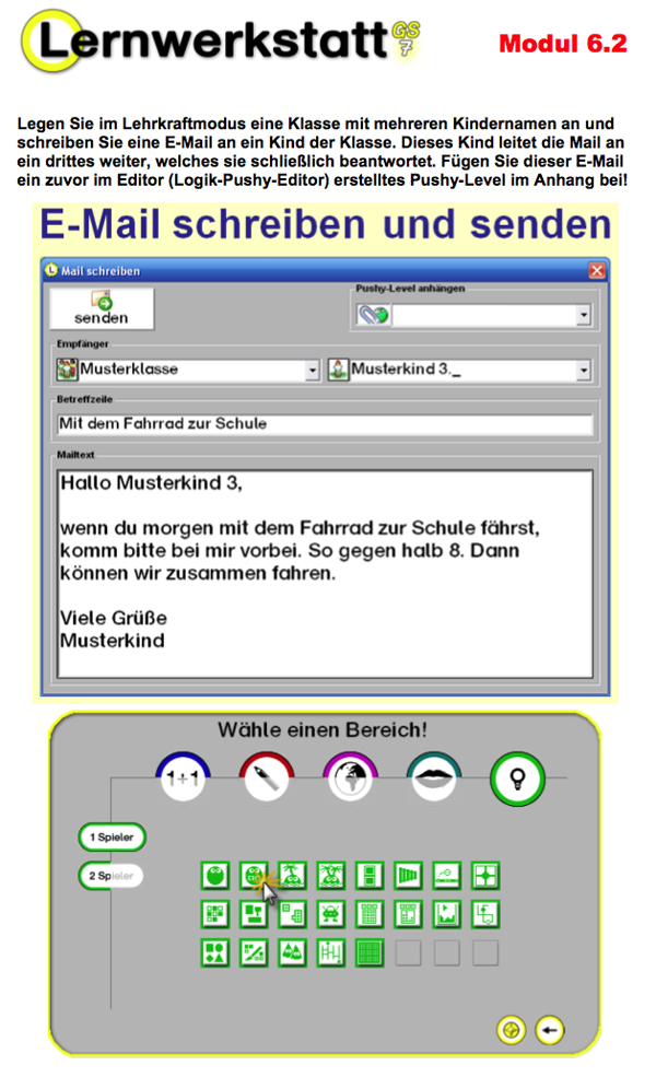 E-Mails mit der Lernwerkstatt schreiben - Medienwerkstatt-Wissen © 2006-2025 Medienwerkstatt