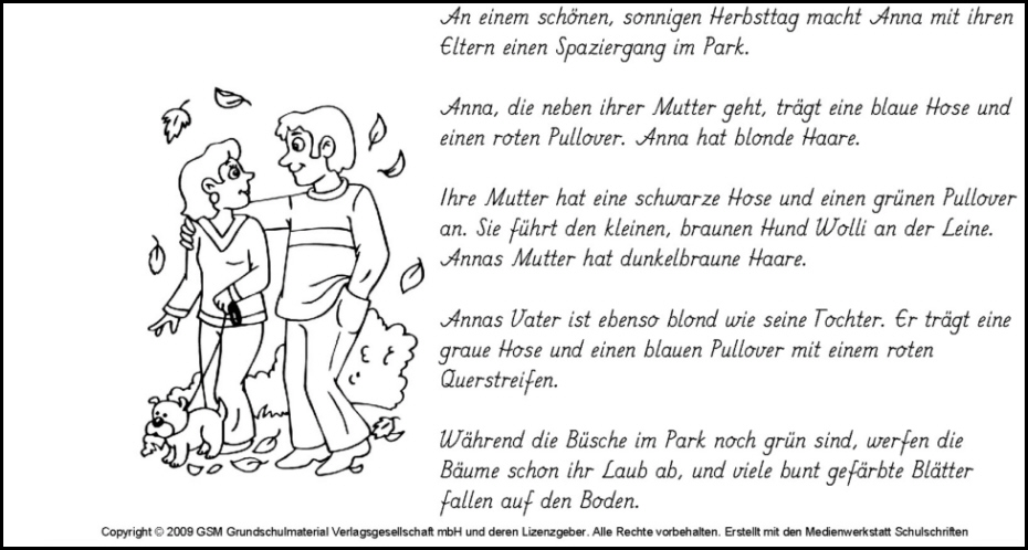 Lese-Mal-Blatt Herbst 2 - Medienwerkstatt-Wissen © 2006-2025 Medienwerkstatt