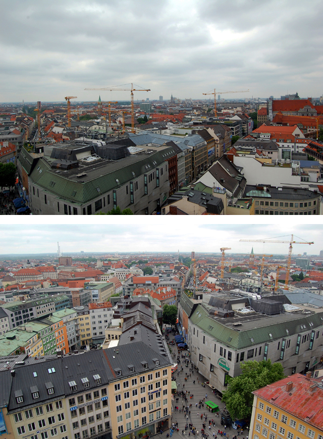 Neues Rathaus - Blick vom Rathausturm 1 - Medienwerkstatt-Wissen © 2006 ...