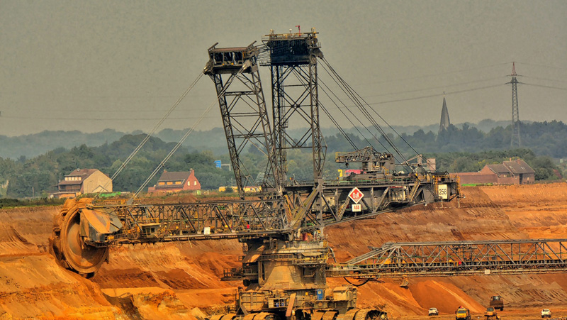 Braunkohletagebau Garzweiler - Fotos 2 - Medienwerkstatt-Wissen © 2006 ...