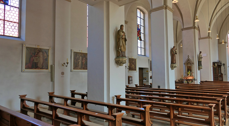 Katholische Pfarrkirche St. Mauritius - Fotos 2 - Medienwerkstatt-Wissen © 2006-2025 Medienwerkstatt