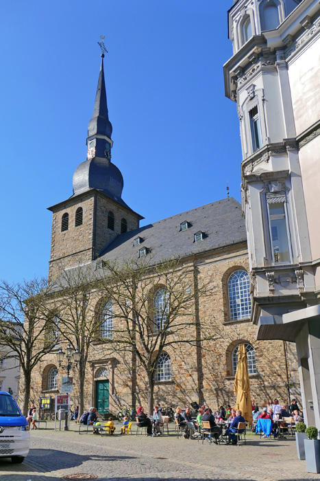 Alte Kirche in Langenberg - Medienwerkstatt-Wissen © 2006-2025 Medienwerkstatt