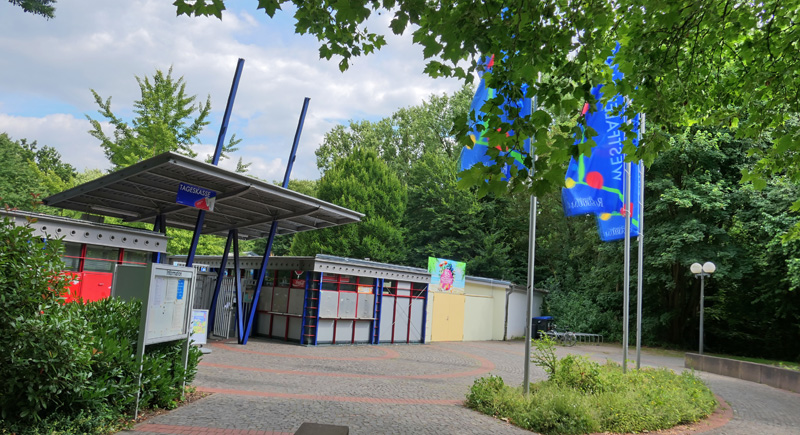 Westfalenpark - Eingang Buschmühle - Medienwerkstatt-Wissen © 2006-2025 Medienwerkstatt